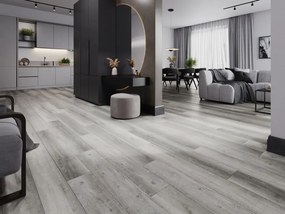 Mexen Santa Clara vzorek vinylových panelů SPC 6,5 mm, podložka IXPE 1,5 mm, 4 V-Fuga, Dub - F1010-S