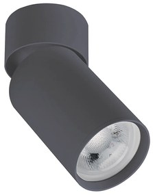 Zambelis S124 stropní bodové svítidlo, pískově černé, 1xGU10, 12,8cm