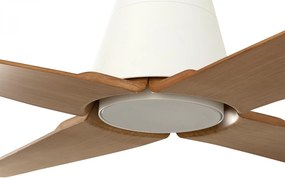 FARO 34105-130 TYPHOON M LED LED stropní ventilátor bílá/dřevo - FARO