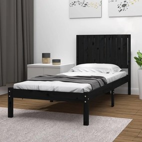 vidaXL Rám postele masivní borovice 90 x 190 cm Single [3104382] Barva: Bílá