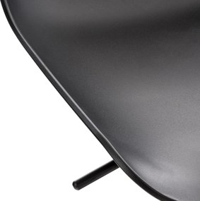 Dvoudílná barová sestava Navo plast – černá