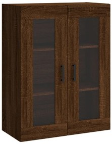 Skříň highboard hnědý dub 69,5 x 34 x 180 cm kompozitní dřevo - Default Title