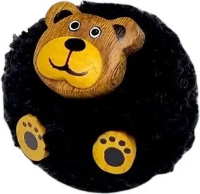 2Kids Toys Dřevěná magnetka velká pompon Medvěd