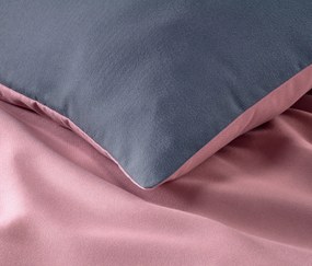Tchibo - Flanelové povlečení z mikrovlákna - barva: modrá