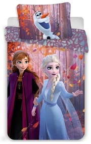 Jerry Fabrics Povlečení Frozen 2 sister purple 140x200, 70x90 cm