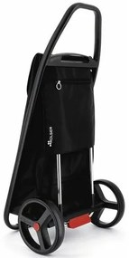 Rolser Nákupní taška na kolečkách Com MF 8 Black Tube, černá