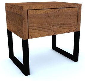 Dřevěný noční stolek z masivu STELLA