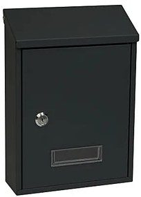 Poštovní schránka RICHTER BK33 (antracit, bílá, černá, hnědá), černá matná, RICHTER Černá matná