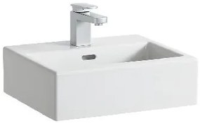 Laufen Living - Umývátko 450x380 mm, s 1 otvorem pro baterii, bílá H8154330001041