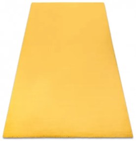 Dywany Lusczow Dětský kusový koberec BUNNY žlutý, velikost 140x190