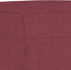 3dílná sedací souprava vínová textil 3201912