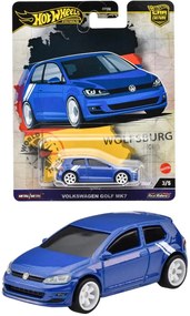 Hw prémiové auto velikáni volkswagen golf mk7, mattel hrv79