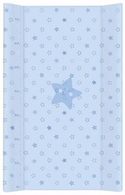 Pevná přebalovací podložka 50x70 cm Hvězdy - Modrá