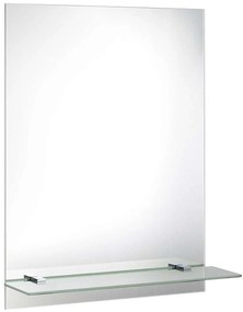 Aqualine - Zrcadlo 60x80 cm, včetně závěsů, s otvory pro polici 22430
