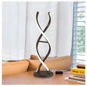ONLI - LED Stolní lampa DNA LED/12W/230V 4000K 48,5 cm stříbrná