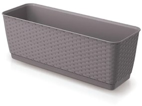 PROSPERPLAST Truhlík - RATOLLA CASE P Rozměr: 59x15,4 cm, Barva: bílá