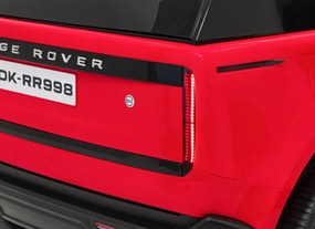 Elektrické autíčko Range Rover SUV Lift červené