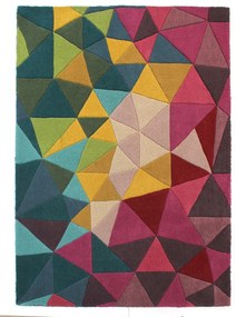 Flair Rugs, Ručně všívaný kusový koberec Illusion Falmouth Multi, 200x290, vícebarevná, ložnice