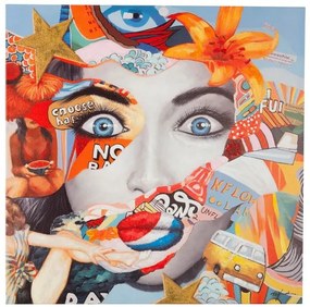 BIZZOTTO Tisk na plátně WOMAN 100x100 cm 0245166