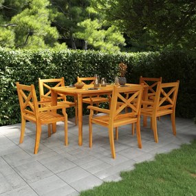 vidaXL Zahradní stůl 160 x 90 x 75 cm masivní akáciové dřevo [310303]