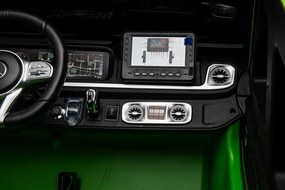 LEAN CARS Elektrické autíčko Mercedes G63 XXL zelené 4x4 24V