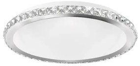 Moderní stropní svítidlo Palermo 38 Chrome