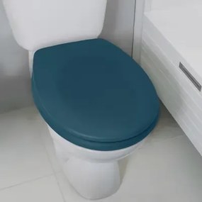 Spirella NEELA WC prkénko matná petrolejová / soft-close / duroplast