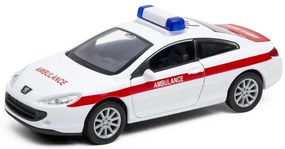 Welly Peugeot Coupe 407 AMBULANCE 1:34
