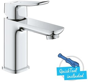 Grohe Dice - Umyvadlová baterie s výpustí Push-Open, studený start, chrom 1018610000