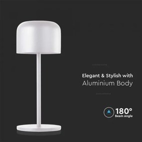 LED Stmívatelná stolní lampa LED/1,5W/5V 2700-5700K IP54 bílá