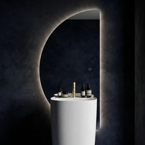 Tutumi Zrcadlo 118,5x59 cm s regulovatelným LED osvětlením HOM-01526