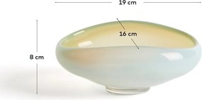 Skleněná dekorativní mísa 14x19 cm Nodila – Kave Home