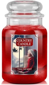 Country Candle – vonná svíčka 'Twas the Night (Noc před Štědrým dnem), 680 g