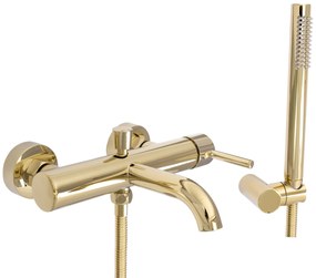 Rea Lungo - vanová baterie + set, zlatá, REA-B6635