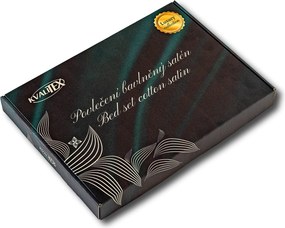 Saténové povlečení LUXURY COLLECTION CORAL garden - 1x 140/220, 1x 70/90cm