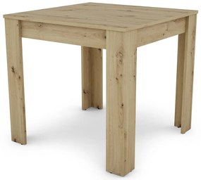 Jídelní stůl David 80x80 cm, dub artisan
