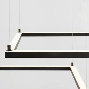 LED lustr Eterna 100 černé