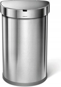 simplehuman Odpadkový koš 45 l Automatický s pohybovým senzorem Stříbrný