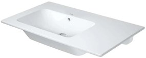 Duravit ME by Starck - Asymetrické umyvadlo 83x49 cm, bílá 2345830060