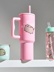 Sinsay - Termohrnek s uchem a brčkem Pusheen the Cat - vícebarevná