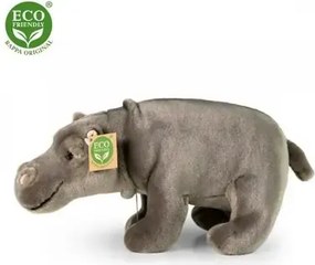 RAPPA Plyšový hroch stojící 30 cm / ECO-FRIENDLY / od 0 měsíců