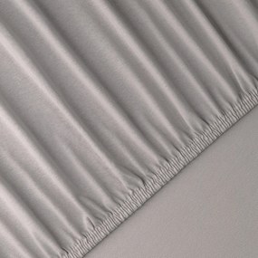 Florella Prostěradlo Avance Jersey 45 Silber, 140-160x200 cm