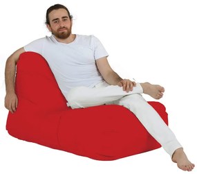 Atelier del Sofa Zahradní sedací vak Trendy Comfort Bed Pouf - Red, Červená