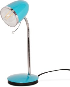 Kaja Kajtek stolní lampička 1x40 W modrá KMT200TURKUSOWY