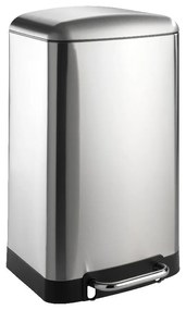 Nerezový pedálový odpadkový koš Wenko, 30 l