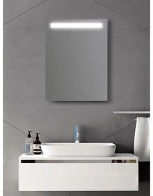 EBS Luna Zrcadlo 60 x 80 cm s LED osvětlením s vypínačem S_LUNA6080LED