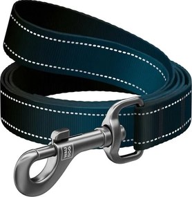 Vodítko nylon WAUDOG Mono 1,5x122cm černé