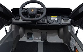 Elektrické autíčko Lamborghini Revuelto XL STRONG šedé