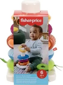 Mattel Fisher Price Skládačka Rock-a-Stack / od 6 měsíců