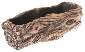 Betonový truhlík, hnědá, 28,5 x 8 x 12 cm